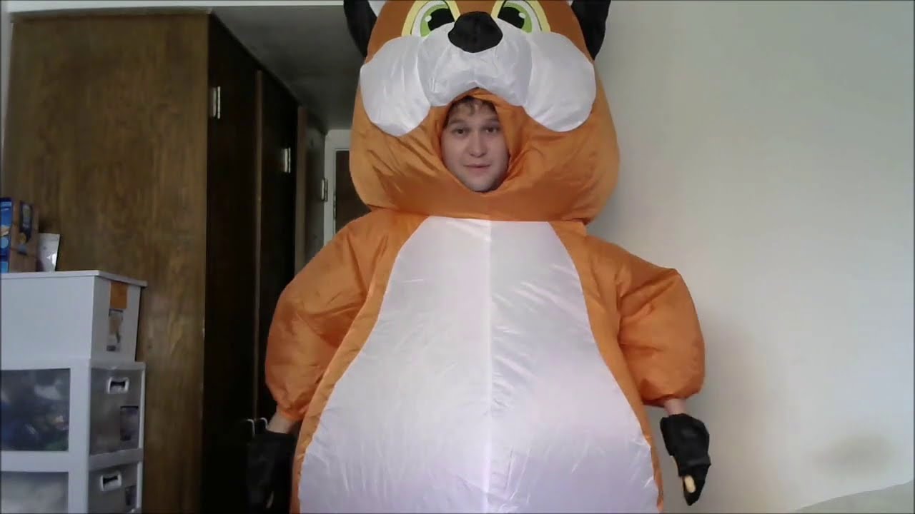 Surferbrg Short Inflatable Fox Costume from Spooktacular Creations ...