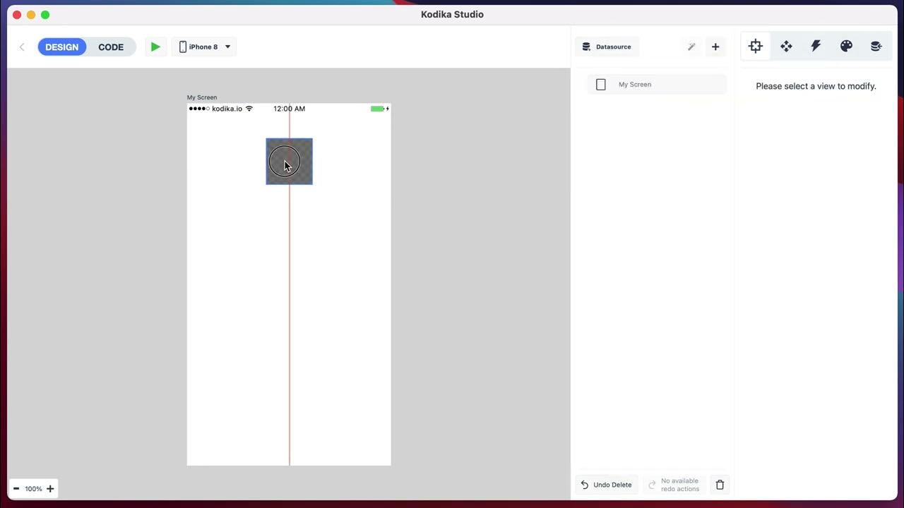 How to add an Image View with Image Asset - Kodika.io Docs - YouTube