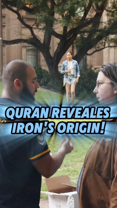 Quran reveals iron's origin#islam #dawah #fyp #foryou #foryoupage #christianity #quran #muslim ...
