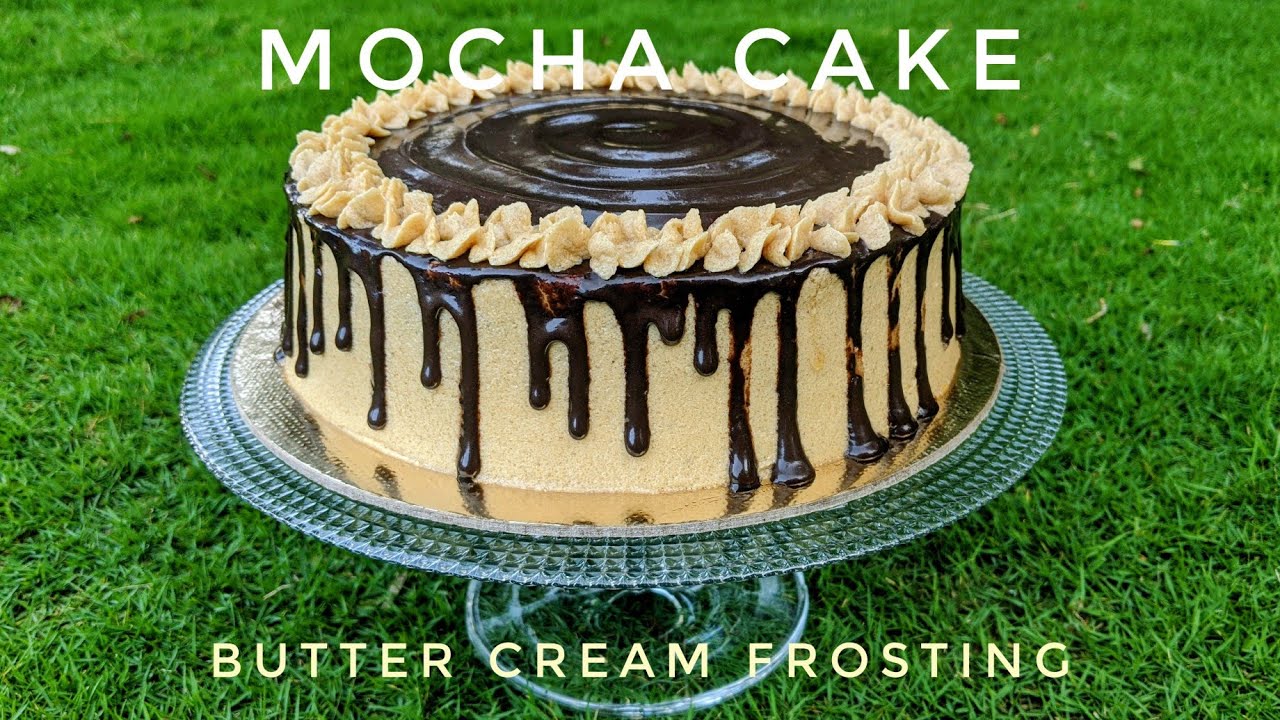 Mocha Cake With Buttercream Frosting | Mocha Cake Recipe | Mocha ...
