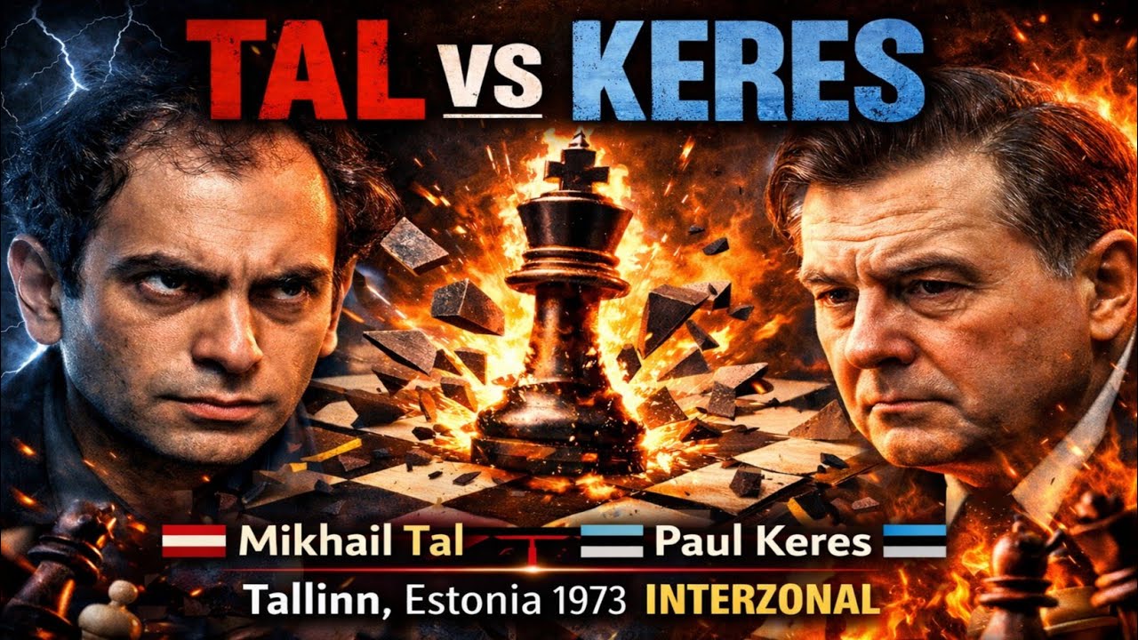 One Sacrifice Too Many! Tal vs Keres | Legendary Attack - YouTube