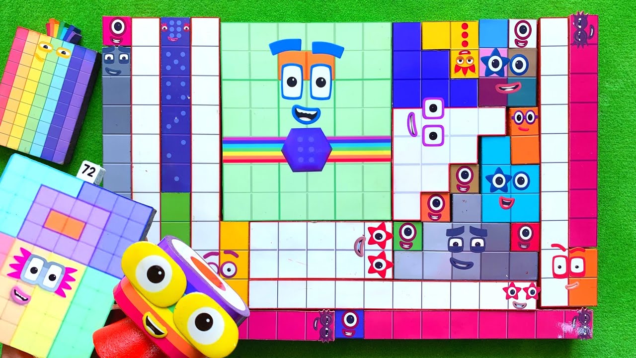 Looking for Numberblocks NEW 329 Puzzle Tetris Shape ASMR chirping of ...
