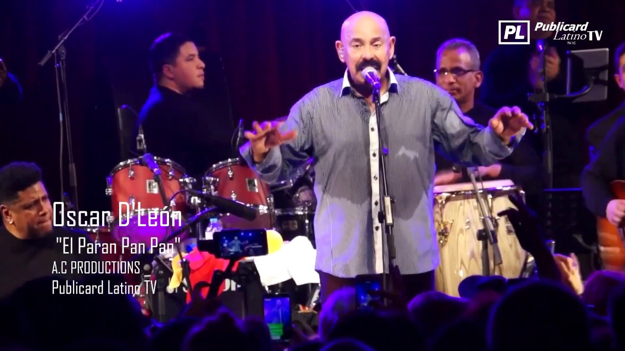Oscar D'León "El Paran Pan Pan" Publicard Latino TV - YouTube