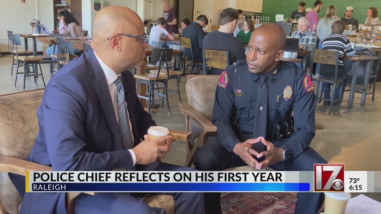 Raleigh Police Chief Rico Boyce reflects on his first year - YouTube