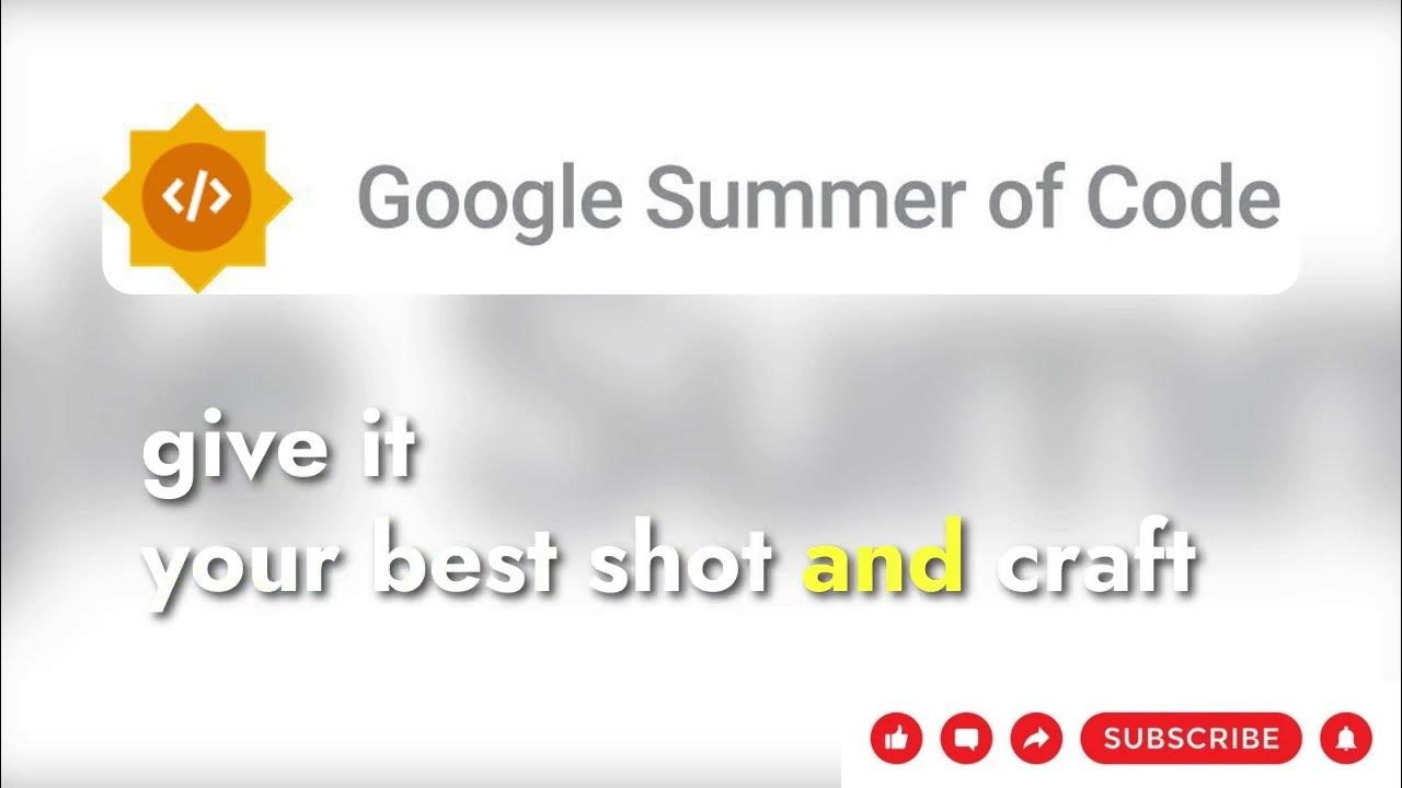 How to Write a Proposal for GSoC | Tips, Mistakes to Avoid | GSoC 2024 | Complete Guide - YouTube