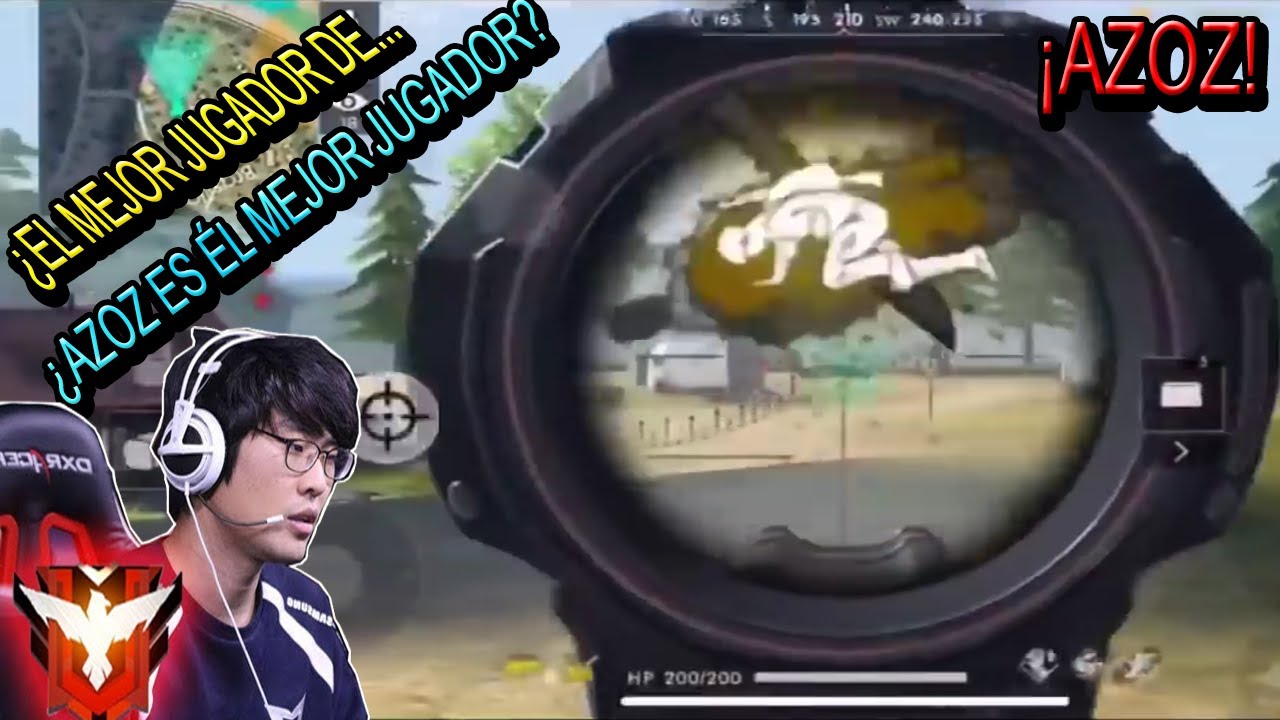 AZOZ es el MEJOR JUGADOR del MUNDO en Free Fire | Hocs - YouTube