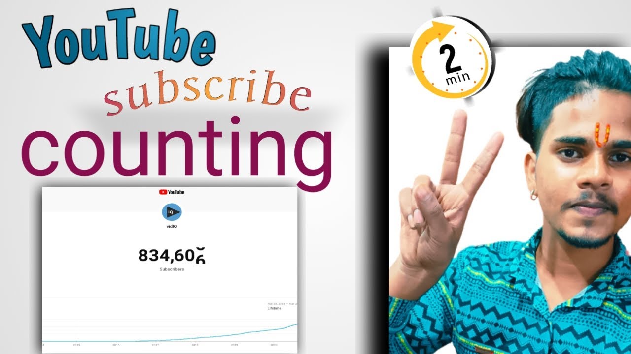 Live subscribe kaise dekhe 💯 || Live subscribe counting mobile ? - YouTube