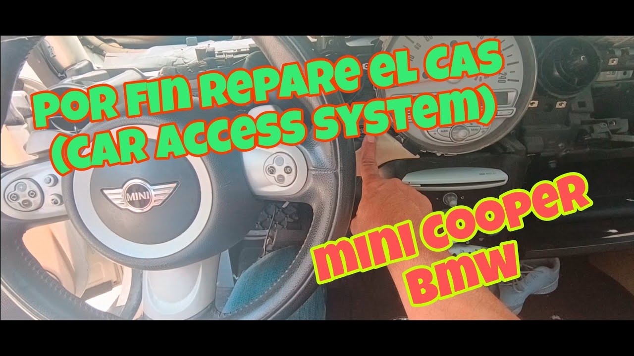 (lee la descripción) reparación CAS MINI COOPER, BMW CODIGO ERROR A0C1 ...