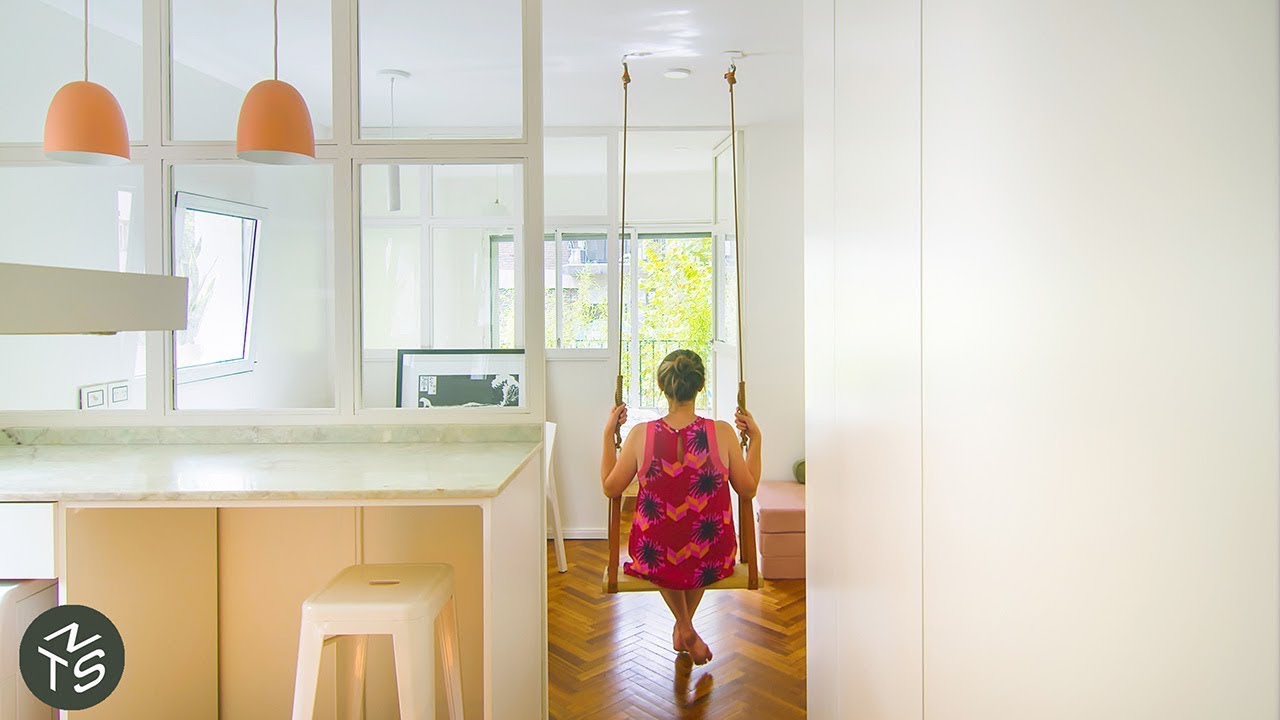 NEVER TOO SMALL: Calm and Narrow Minimalist Apartment, Buenos Aires ...