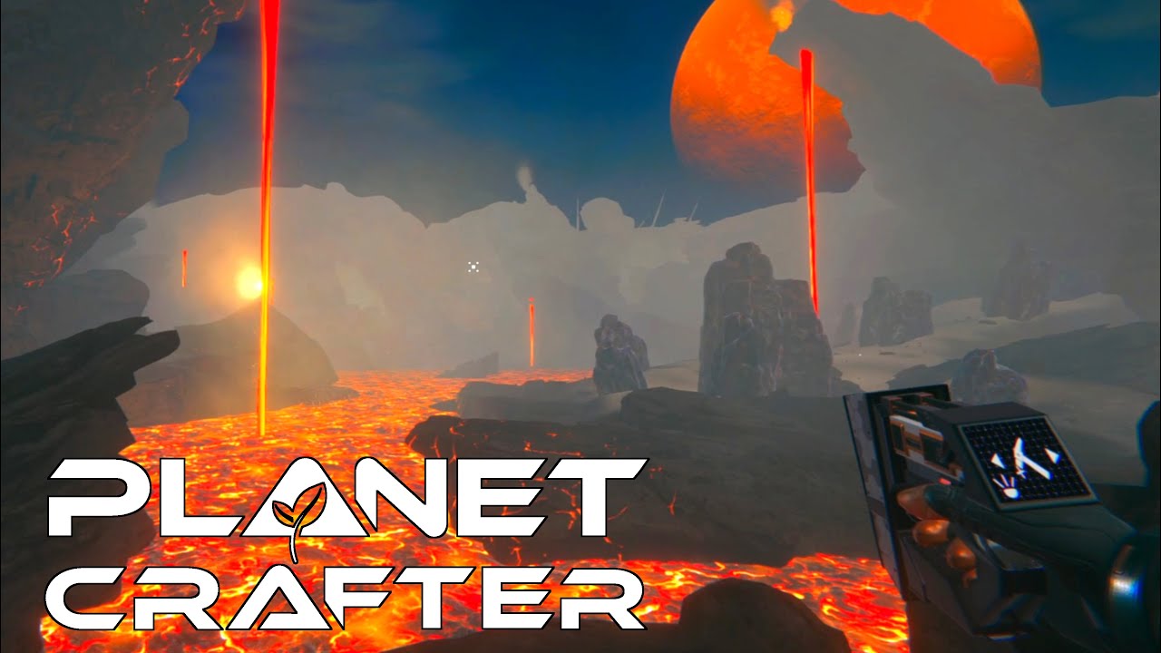 PLANET CRAFTER 🚀 28: Teleport ins Vulkangebiet - YouTube