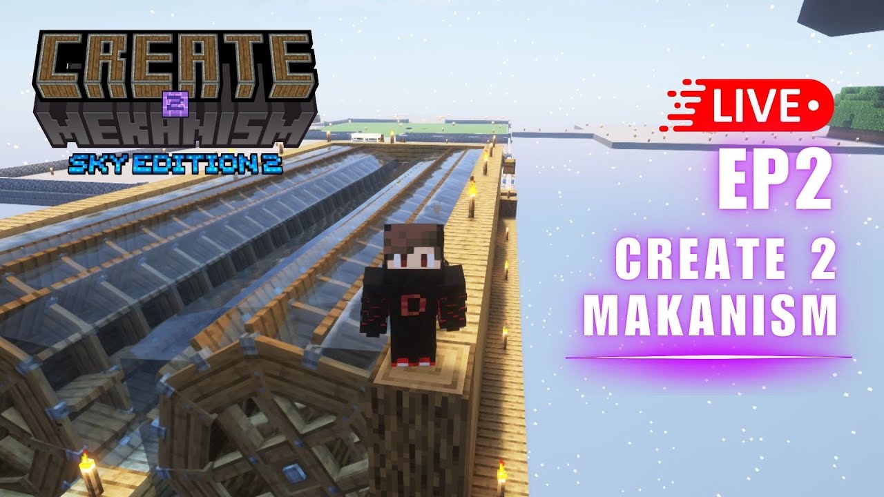 Create 2 Mekanism 2 Sky Edition EP.1 มาสร้างเกาะด้วยกัน - YouTube