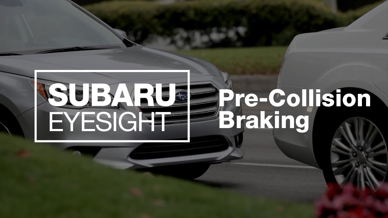 EyeSight Driver Assist Technology | Pre-collision Braking System - YouTube