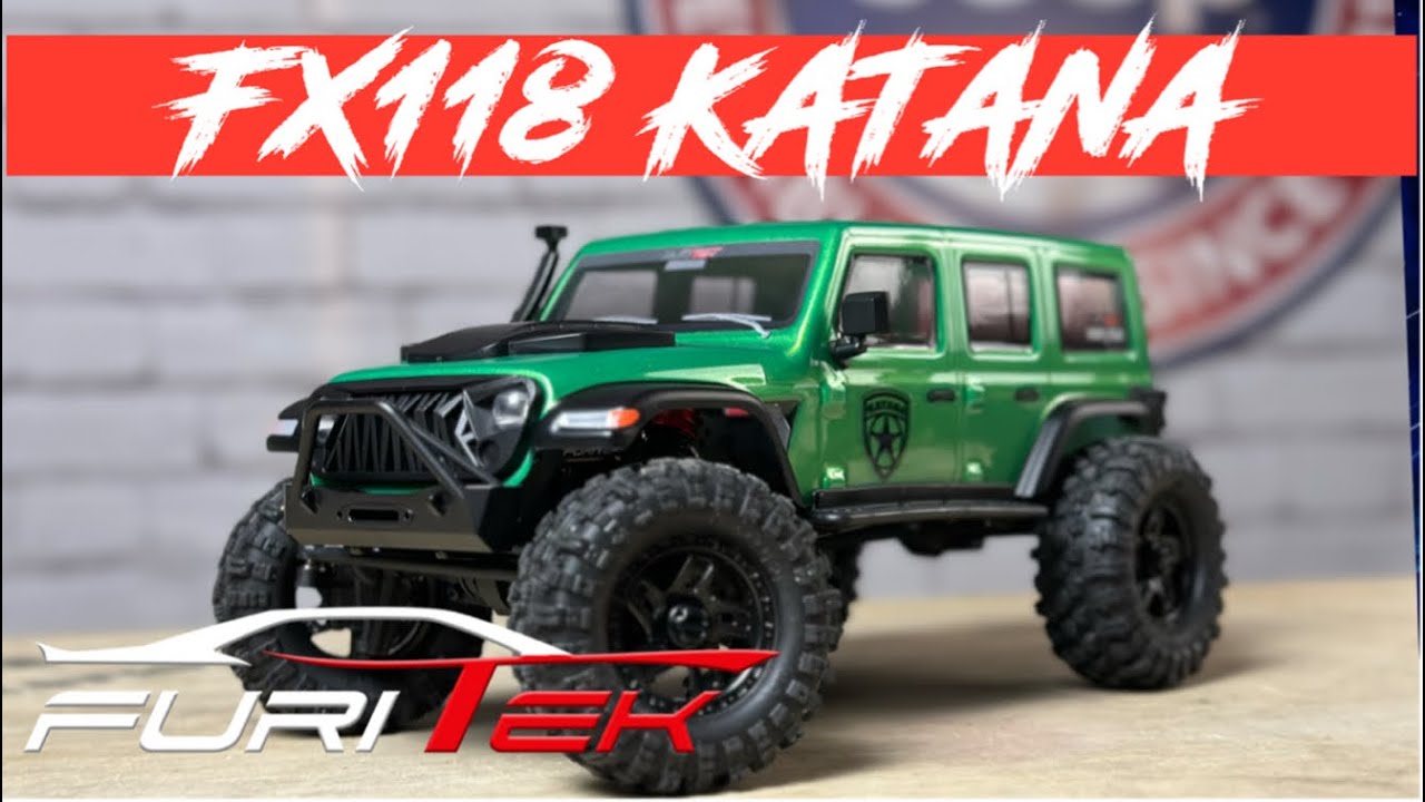 Furitek FX118 KATANA RTR - Brushless RTR Evolved! - YouTube