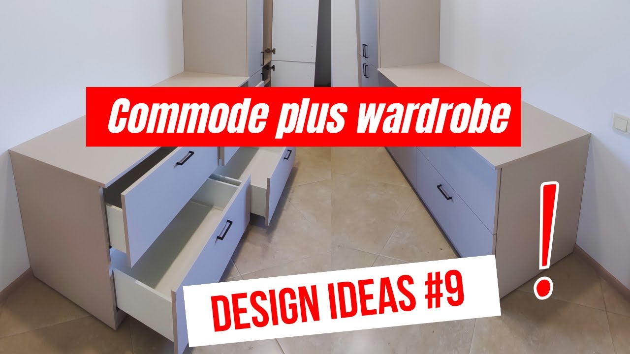 Commode plus wardrobe - YouTube