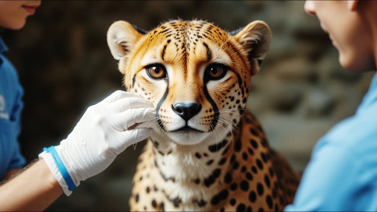 The Cheetah Who Begged for Help | A Miracle Rescue Story #cheetah - YouTube