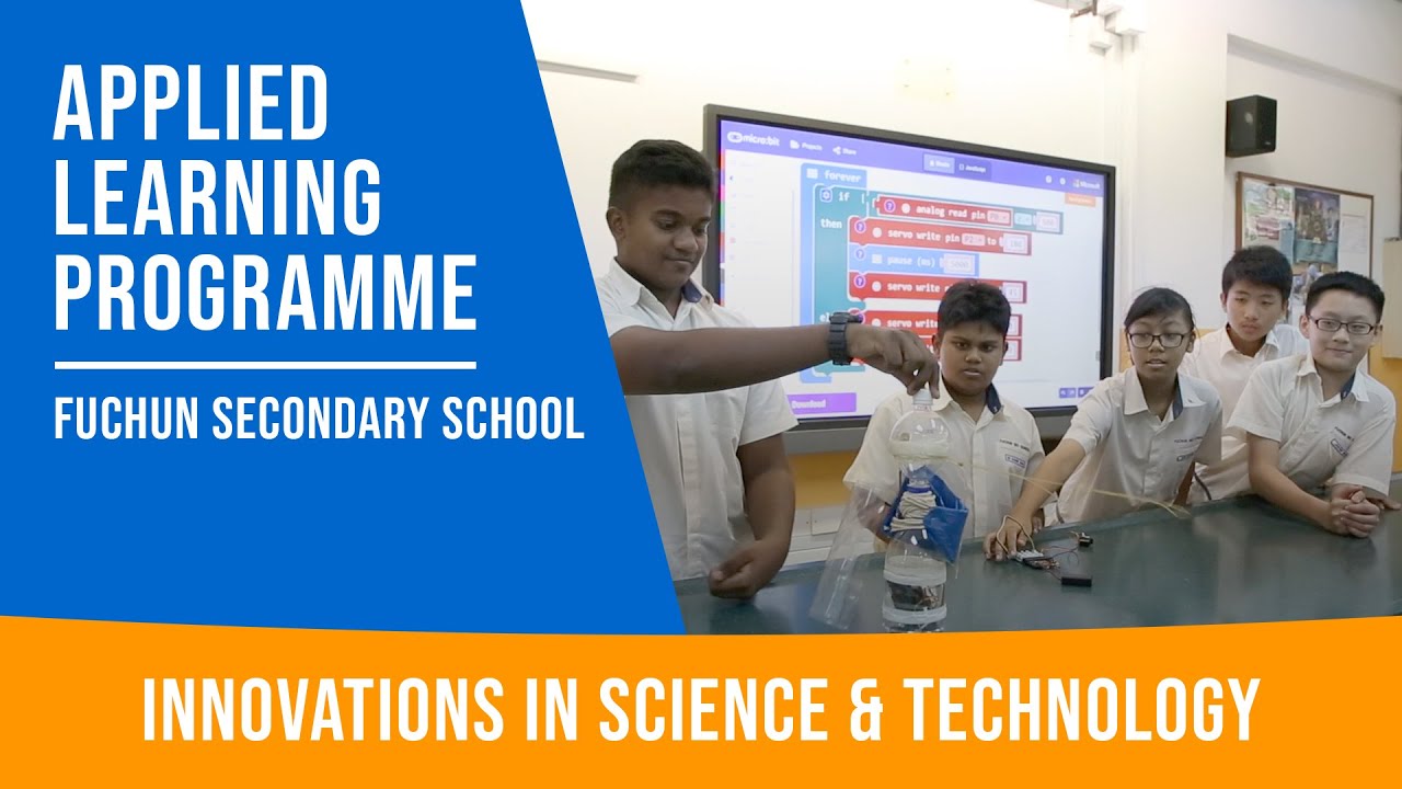 Fuchun Secondary School - Innovations in Science &Technology - YouTube
