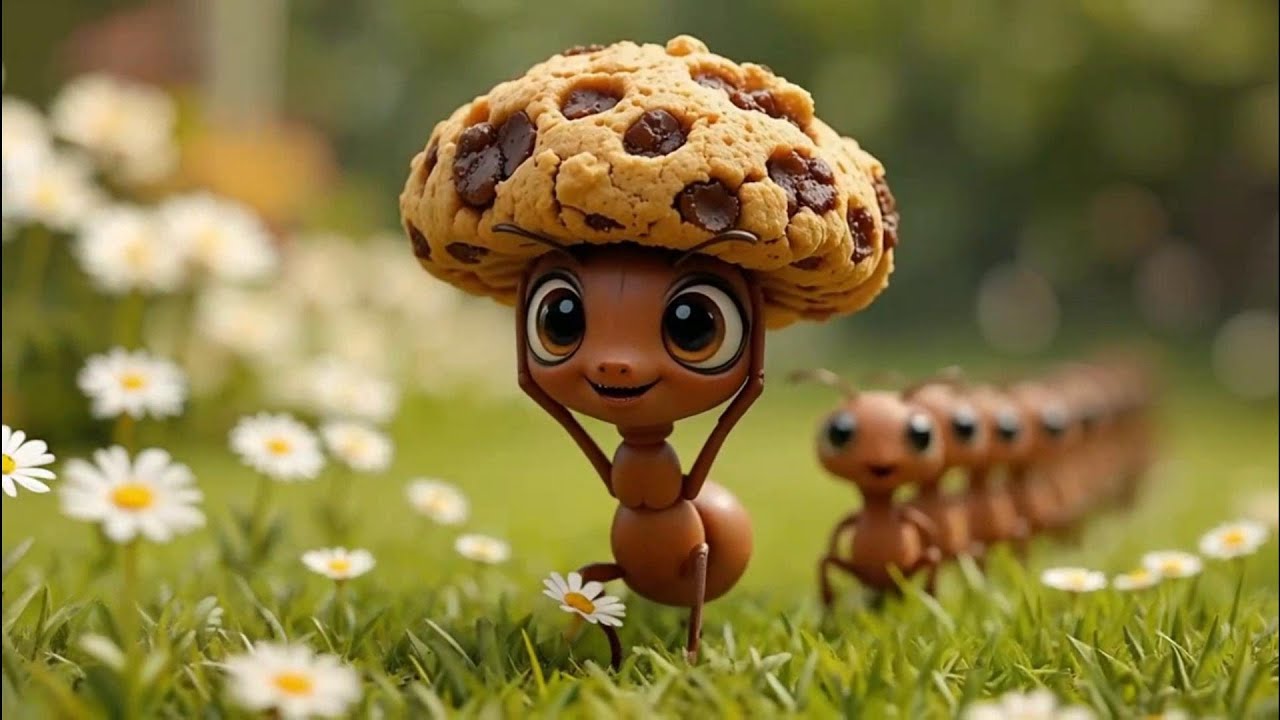 Busy Little Ant | 3D Animated Kids Rhyme & Learning Song | Learning ...