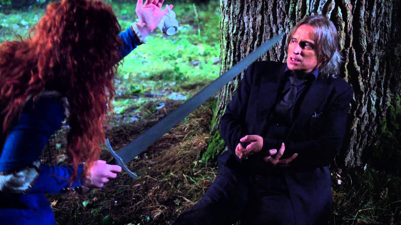 Once Upon A Time - Merida Teaches Gold True Bravery - YouTube
