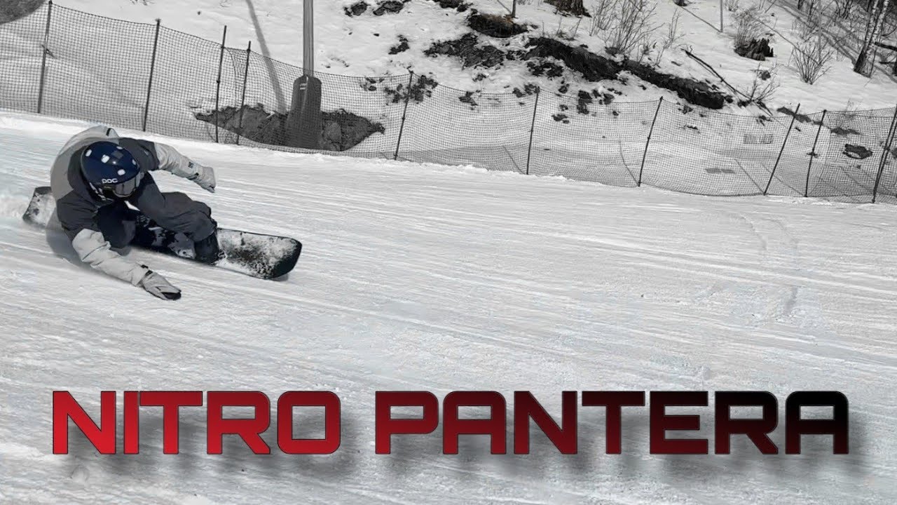 Обзор сноуборда Nitro Pantera - YouTube