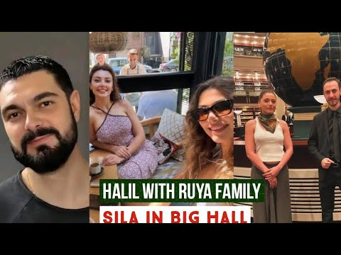 Halil Ibrahim Ceyhan With Ruya Coric Family !Sila Turkoglu in Big Hall