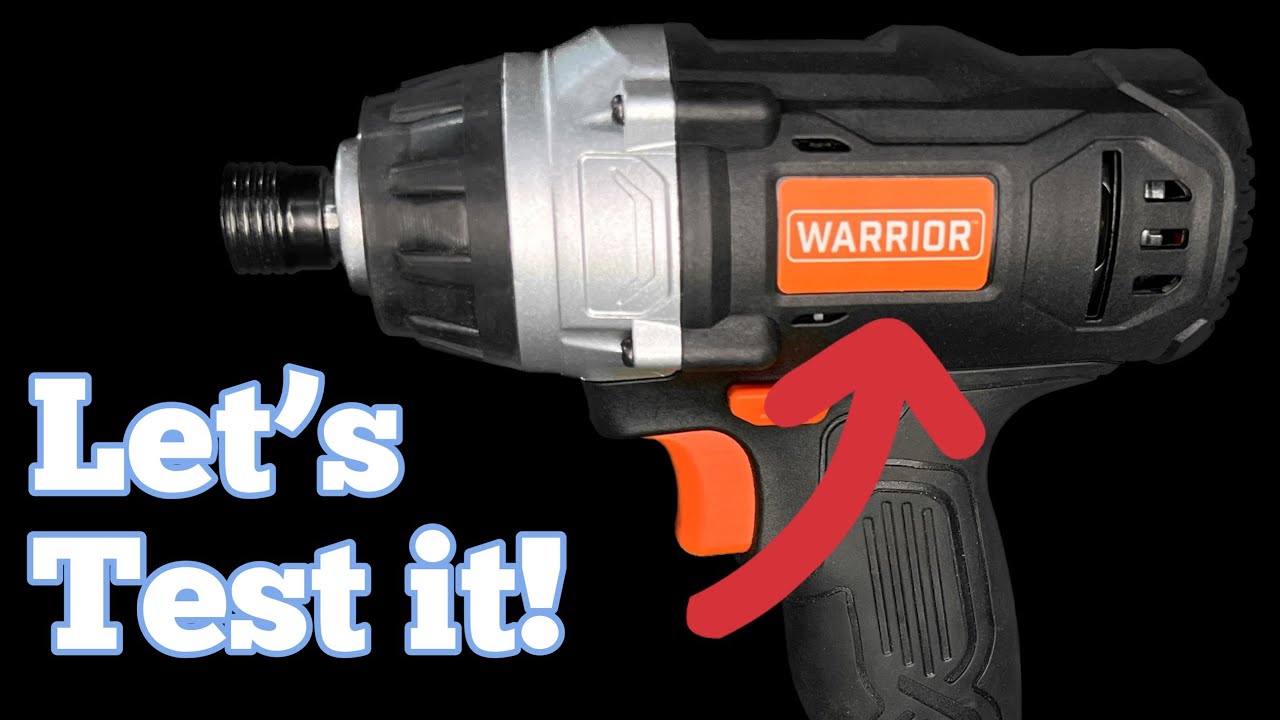 Can a $40 Impact Driver Kit be Good? Warrior 58523 from Harbor Freight ...