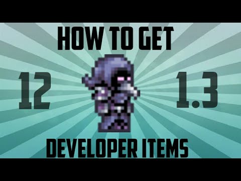 Terraria 1.3 - How the get Developer Armour and Wings (EASY) - YouTube