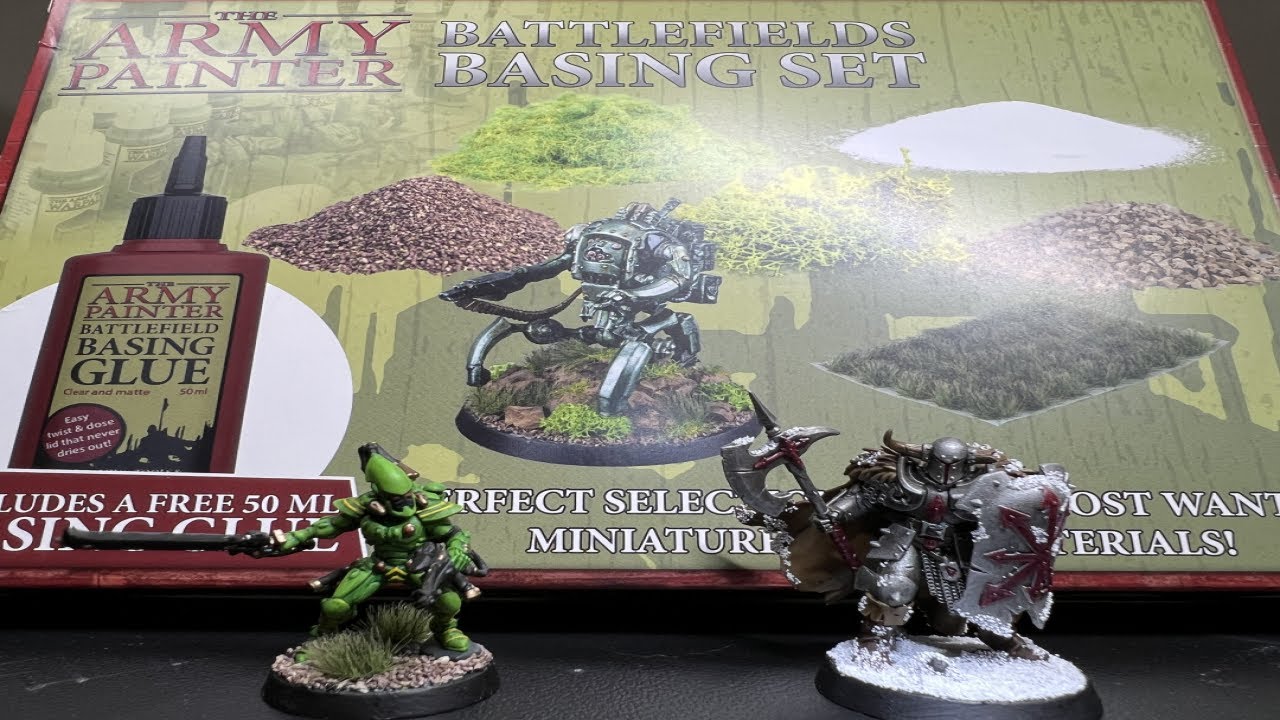 Army Painter Basing Set Unboxing | My First Warhammer Miniature Basing ...