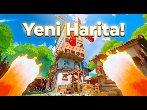 KEDİ OYUNU GÜNCELLENDİ! YENİ HARİTA