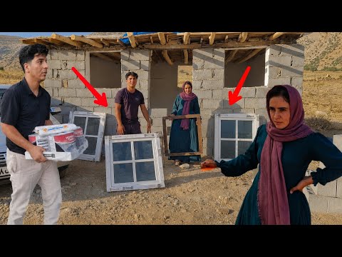New House Progress: Building Windows & Doors with Hossein & Farcheh — Incredible Step Forward!