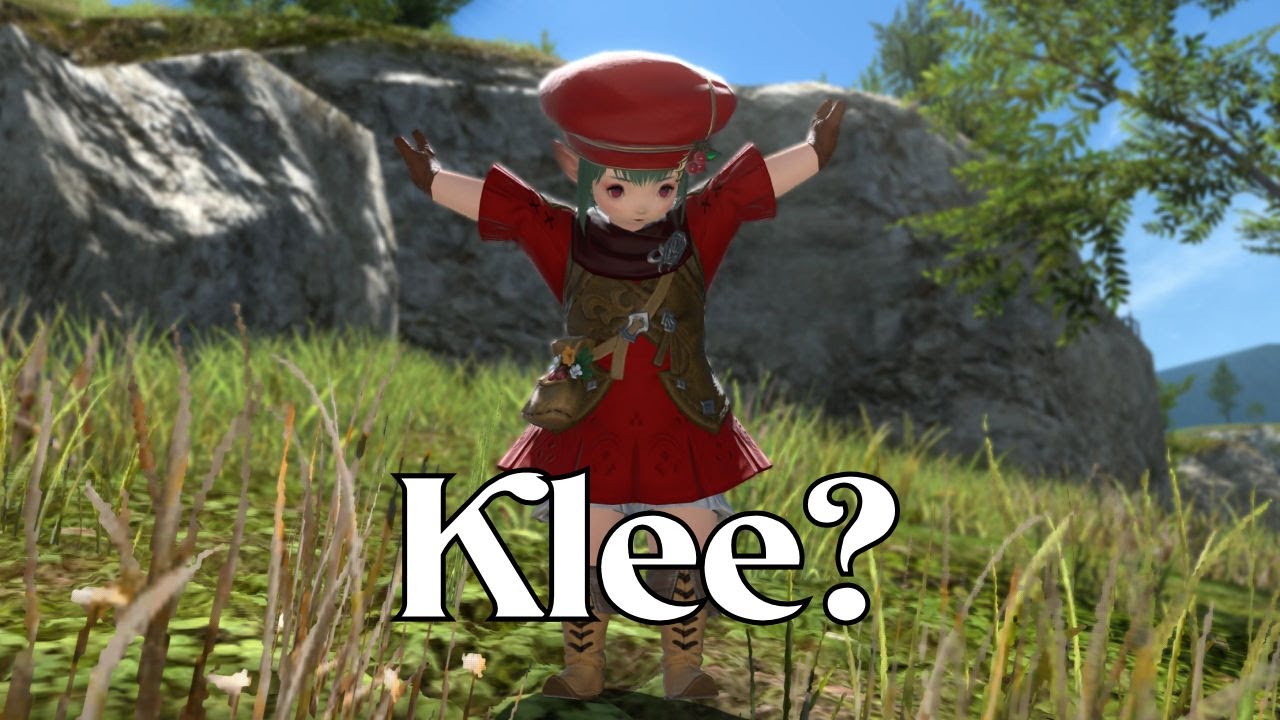 Klee FFXIV glam - YouTube