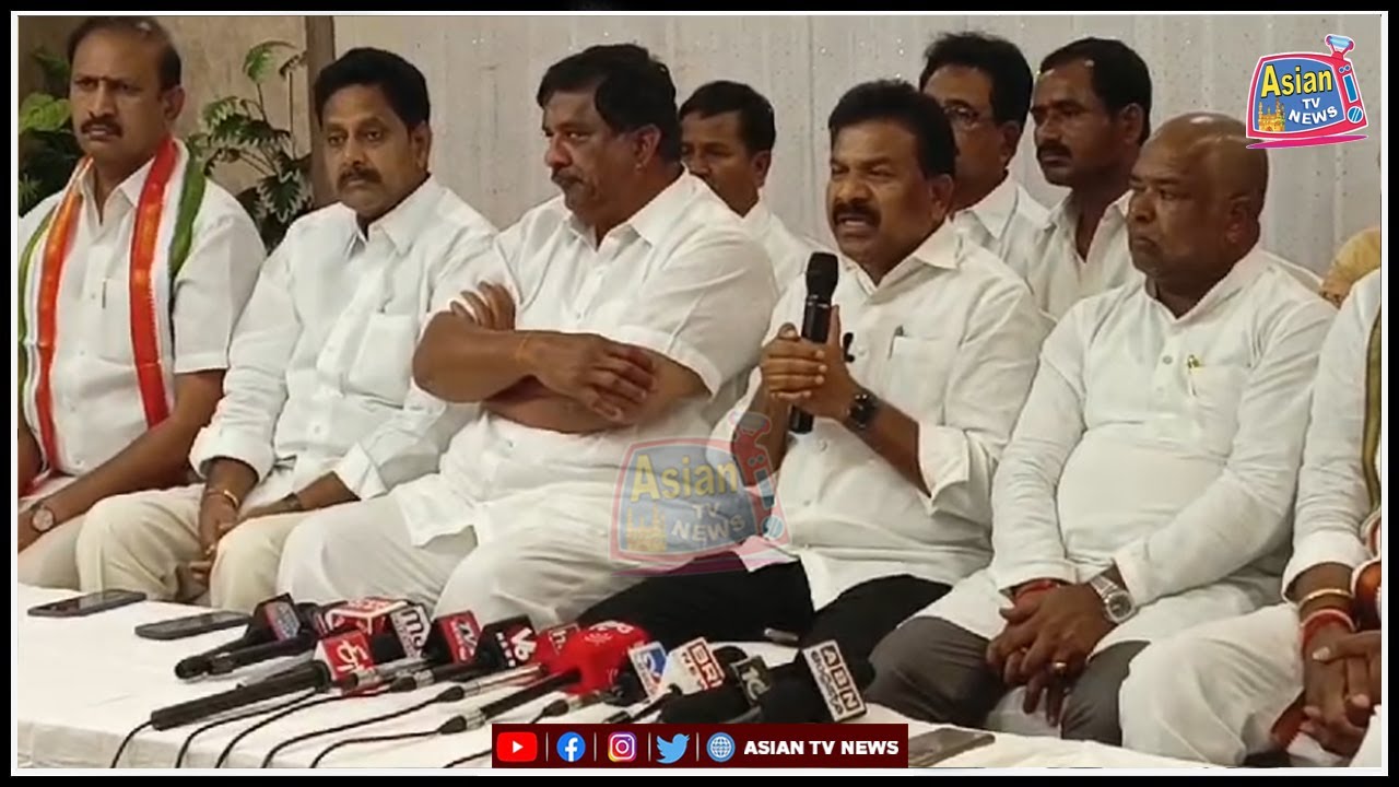 MLA Kavvampally Satyanarayana & Karimnagar Congress M.P Candidate ...