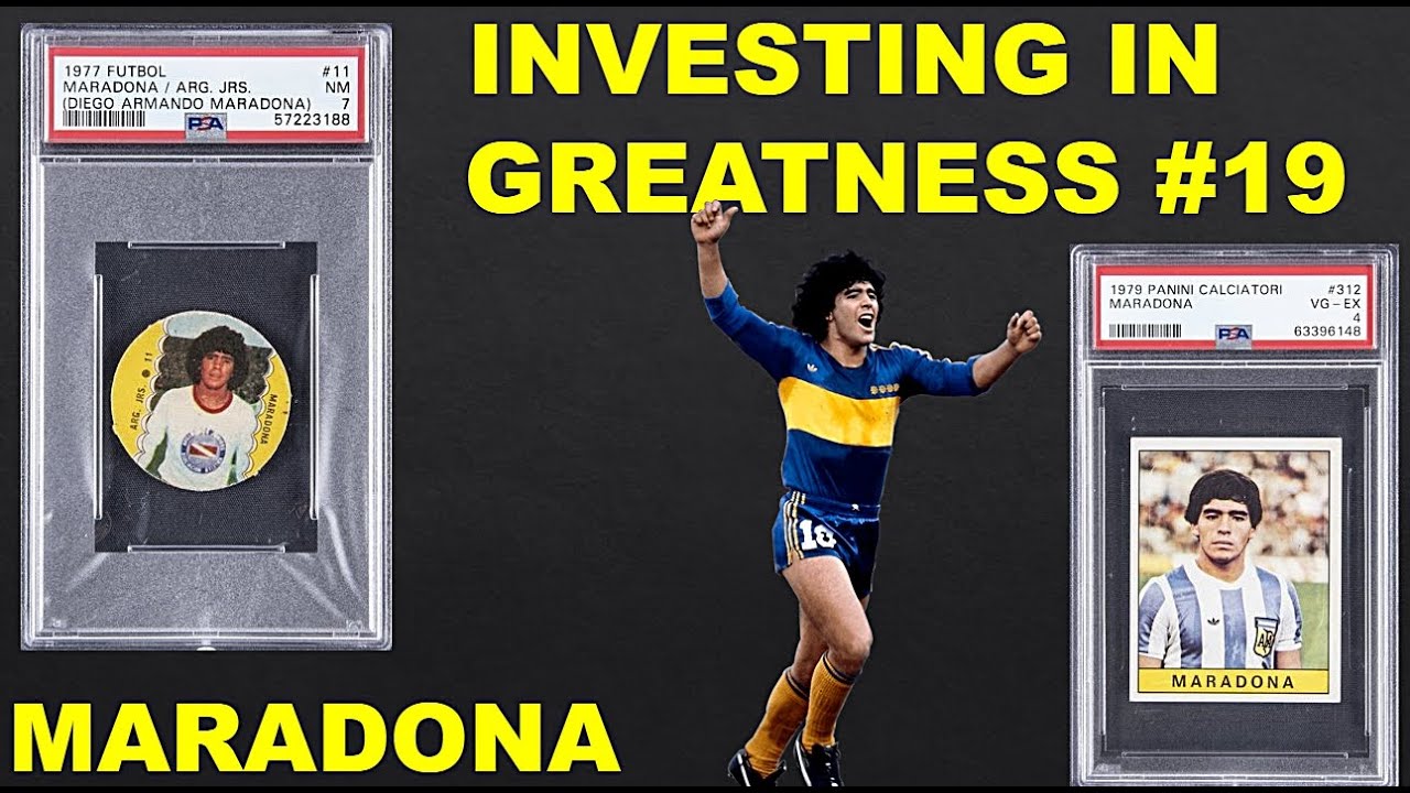 DIEGO MARADONA - ROOKIES AND EARLY/ UNDERVALUED CARDS - INVESTING IN ...