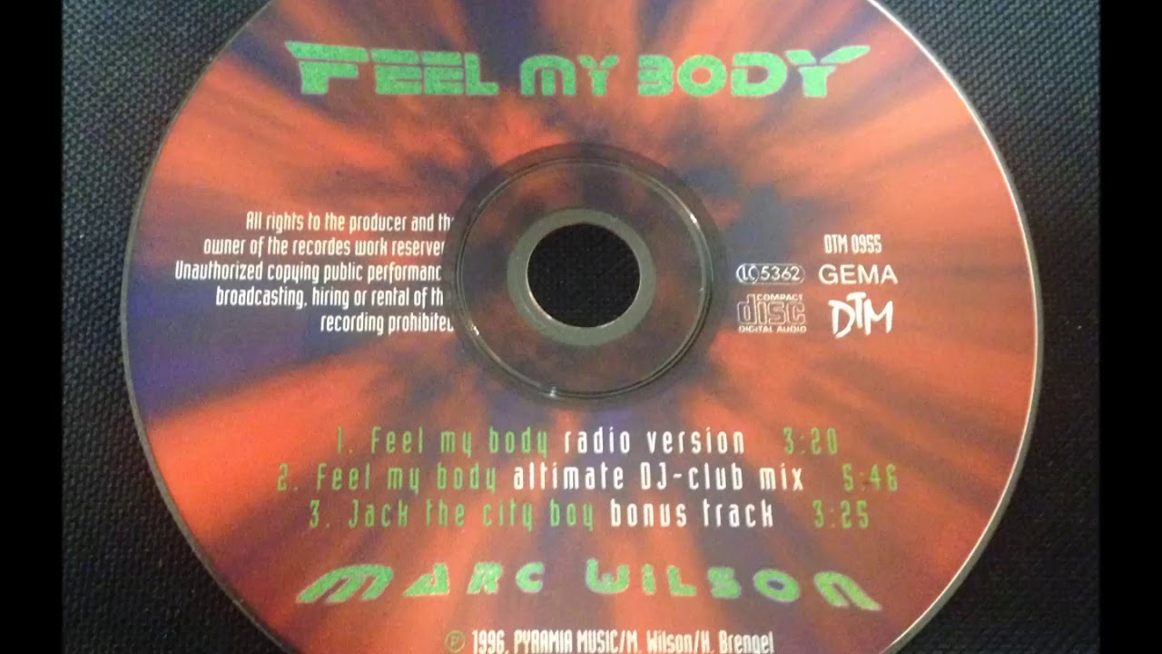 Marc Wilson - Feel My Body - YouTube