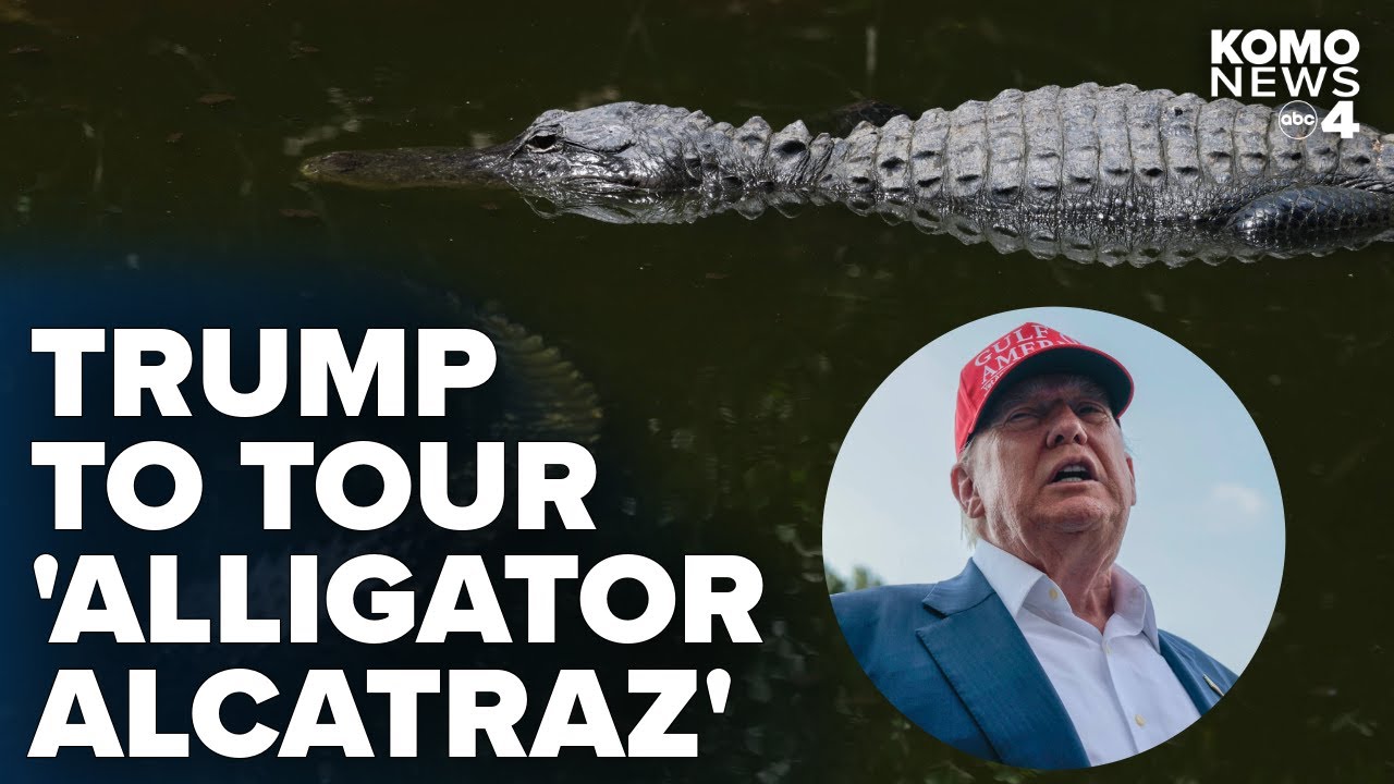 'Alligator Alcatraz': Trump to tour Florida's new immigration facility ...