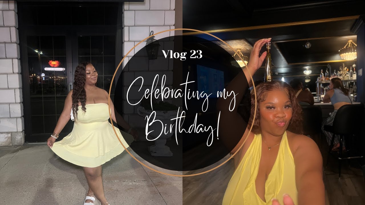 Jessie Wessie turns 23|mini recap + celebration - YouTube