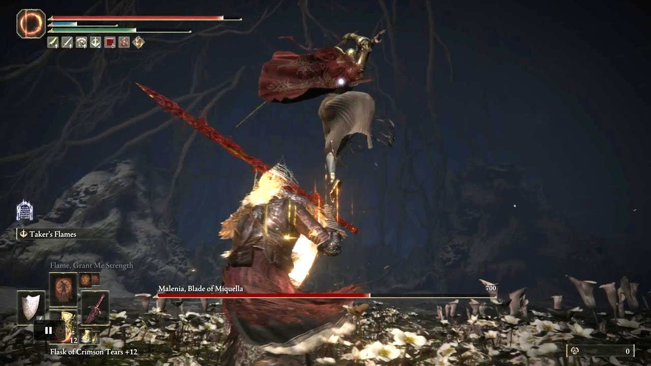 ELDEN RING | Malenia, Blade of Miquella & Goddess of Rot - Boss Fight ...