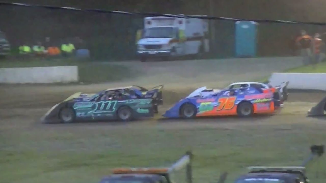 Super Late Model Feature | Eriez Speedway | 6-7-15 - YouTube