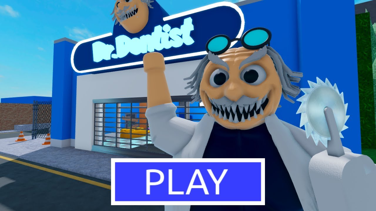 Roblox ESCAPE BEN'S DENTIST OBBY Easy Mode Gameplay Walkthrough - YouTube
