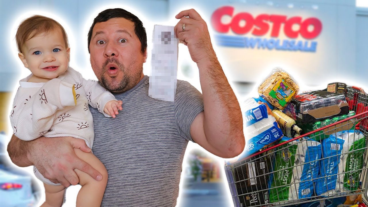 What We Spent At Costco As A Family Of Four - YouTube