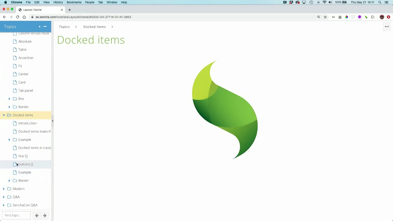 Sencha Con Ext Js 72 Layouts Youtube