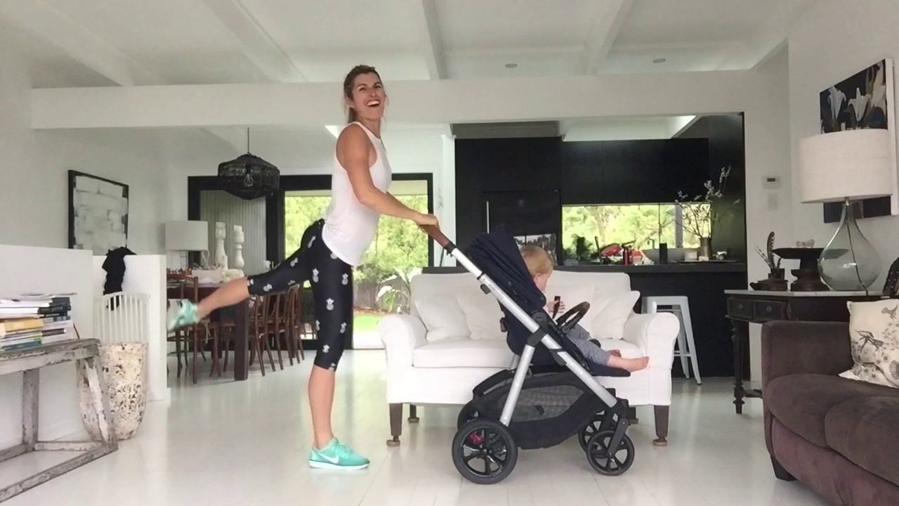 Stroller Workout - Exercise With Your Baby - YouTube