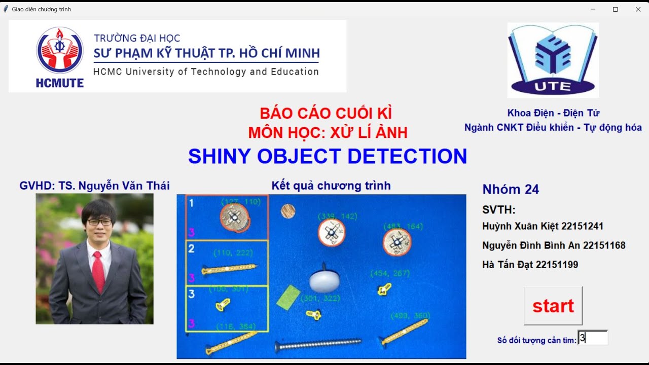 Tên final-project xử lý ảnh : Shiny object detection - YouTube