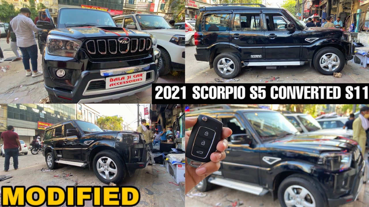 2021 MAHINDRA SCORPIO S5 CONVERTED S11 MODIFIED SCORPIO | SCORPIO ...