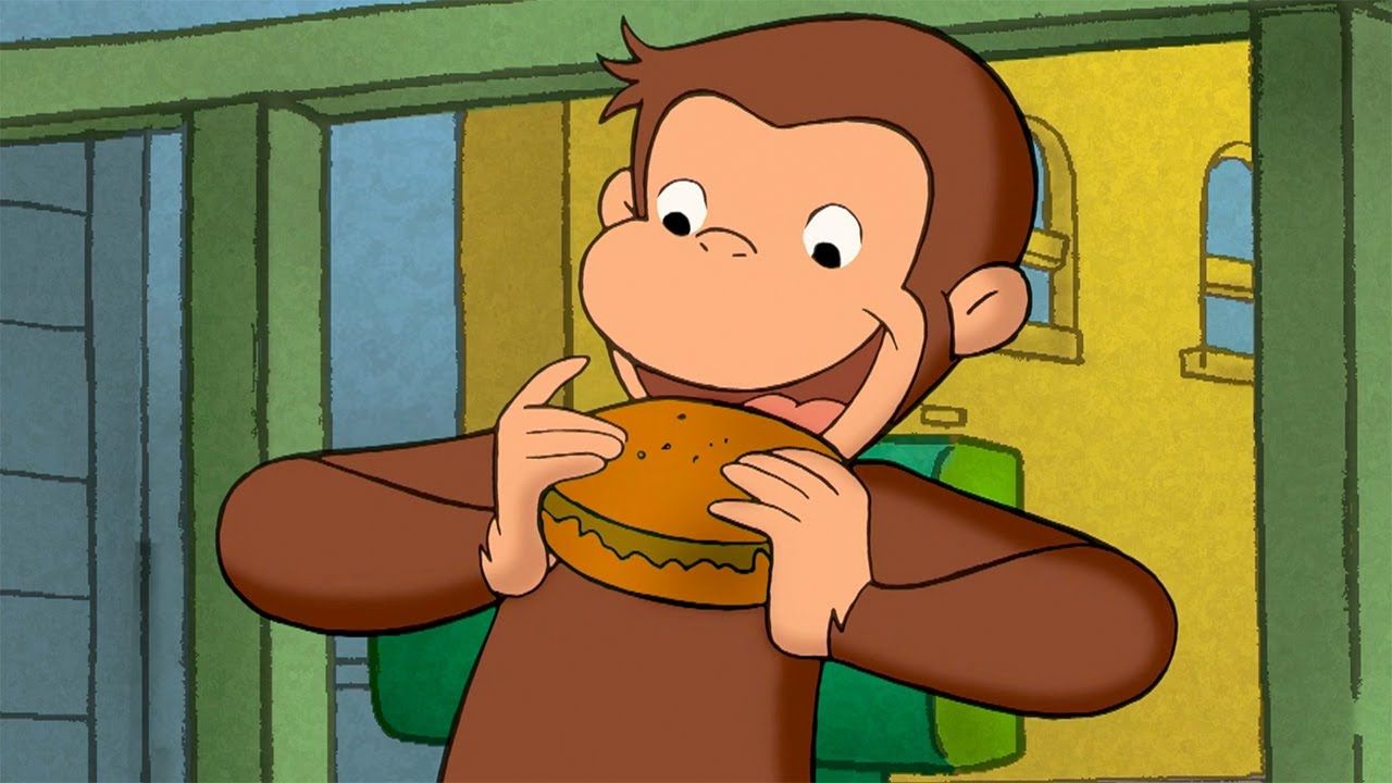 George's New Favourite Food! 🍔 🐵 Curious George | Animal Friends - YouTube