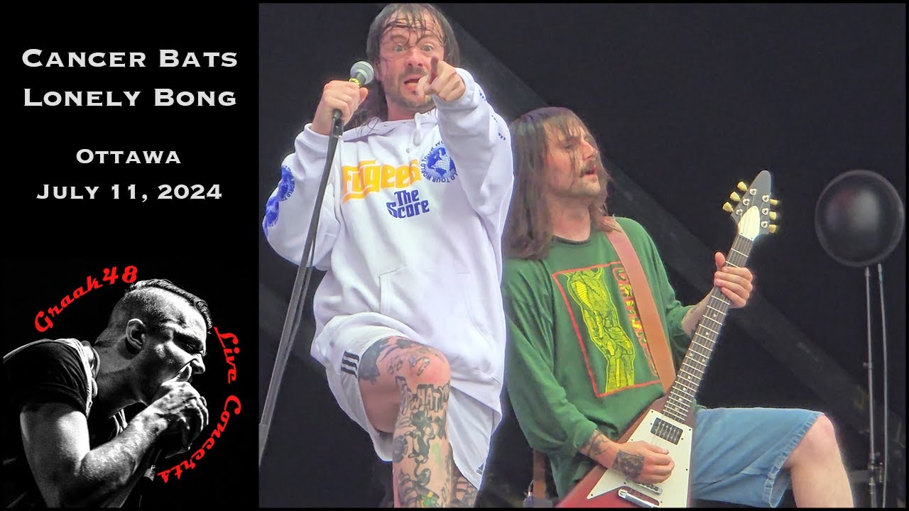 Cancer Bats - "Lonely Bong" - Ottawa - July 11, 2024 - YouTube