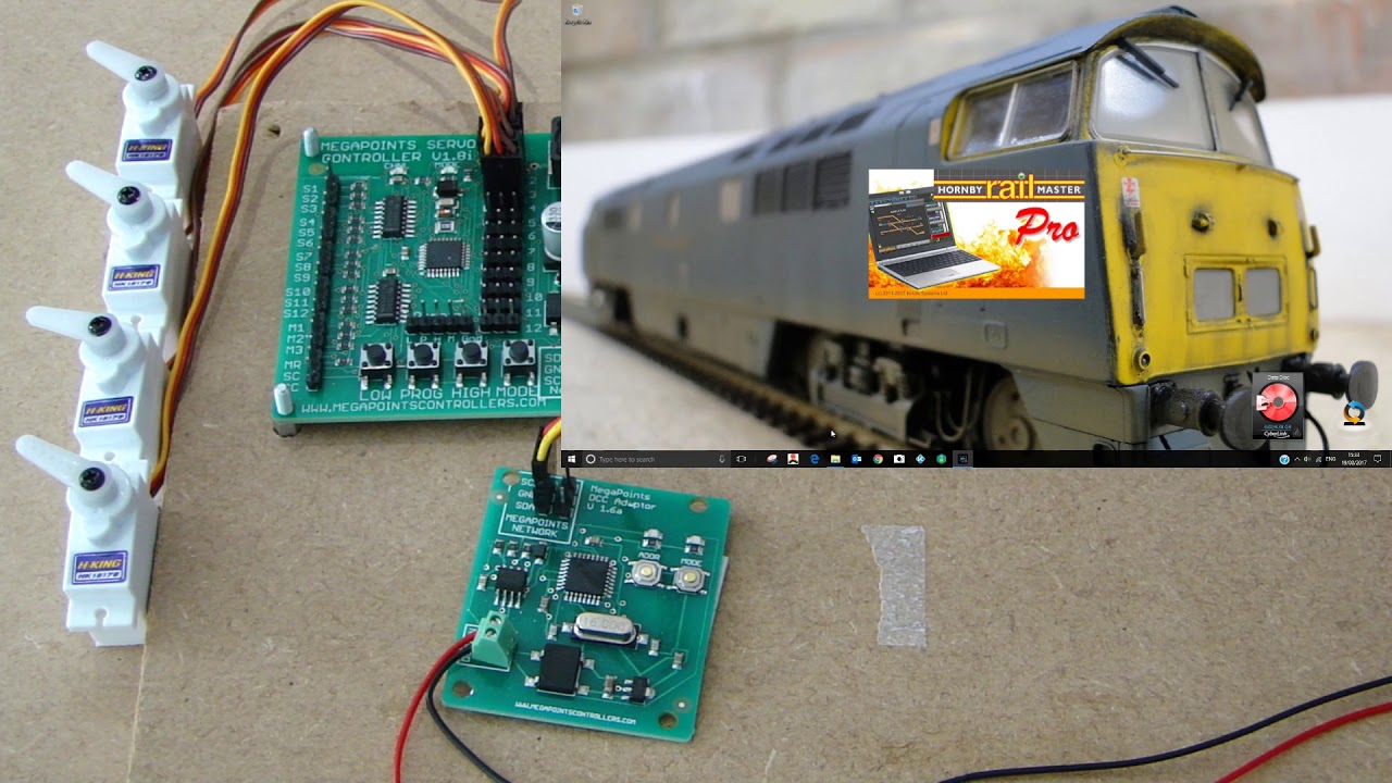 Fiddle yard track laying Part 5 and Megapoint Controllers Part 2 19-08 ...