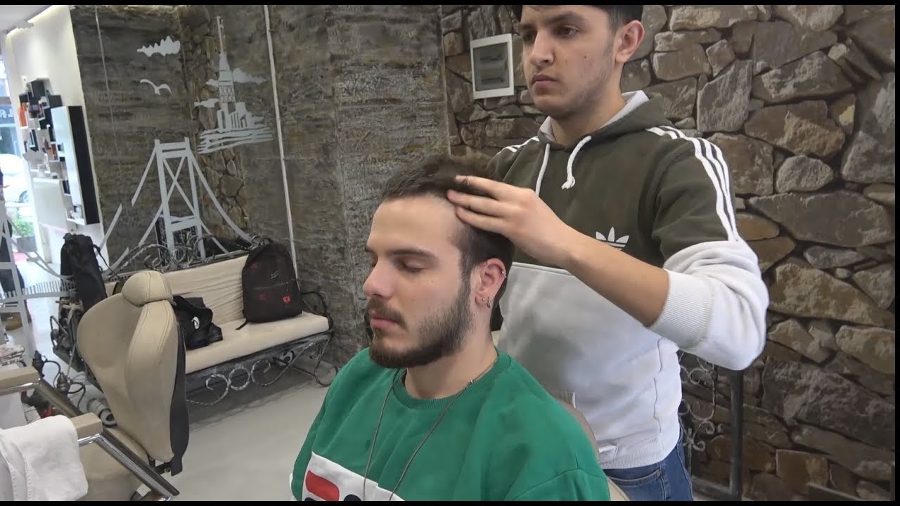 ASMR Turkish Barber Face,Head and Body Massage 217 ‍♂️ - YouTube
