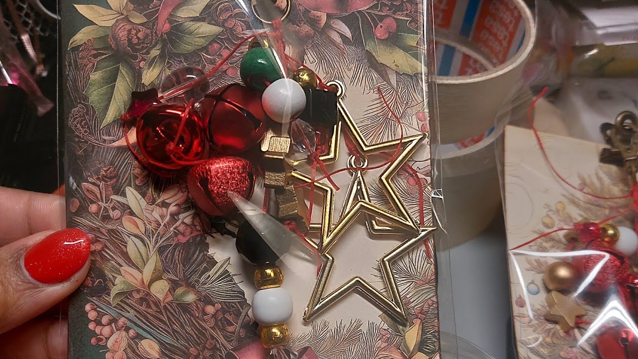 A little Talk, some tassels, a flip through and a How To. 🎁🎄 - YouTube