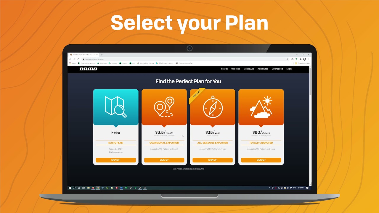 BRMB Maps - Sign up for a BRMB Maps PRO Account - YouTube