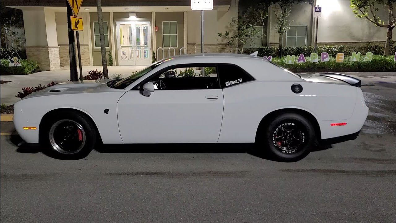 Tesla Model S Plaid vs Dodge Challenger Hellcat Bolt Ons E85 - YouTube